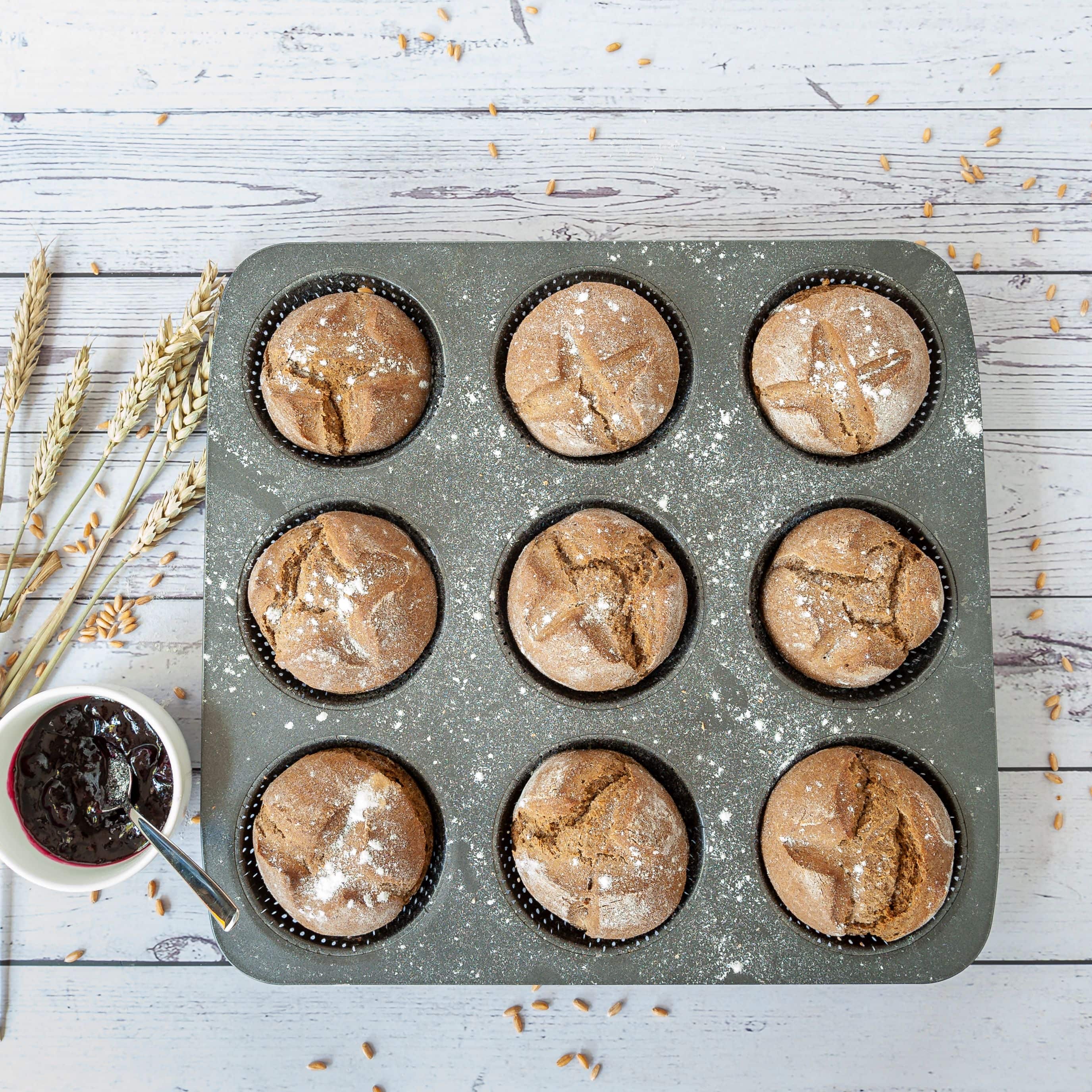 Bread Roll tray with non-stick coating – Cook in Tandem
